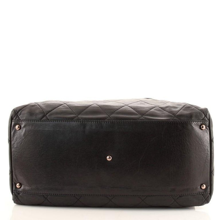 Chanel Cloudy Bundle Bowler Bag Quilted Lambskin at 1stDibs