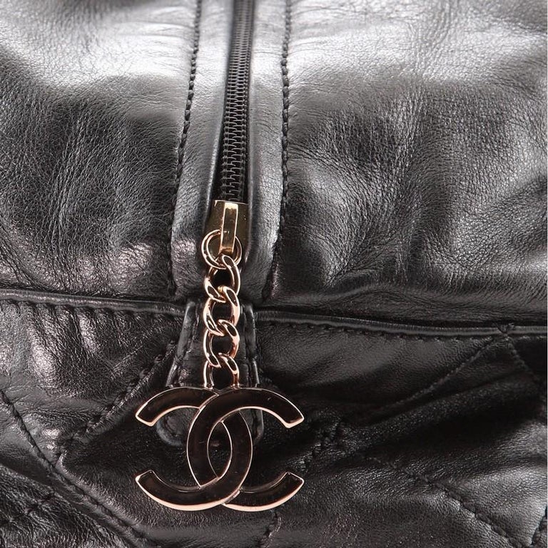 Chanel Cloudy Bundle Bowler Bag Quilted Lambskin at 1stDibs