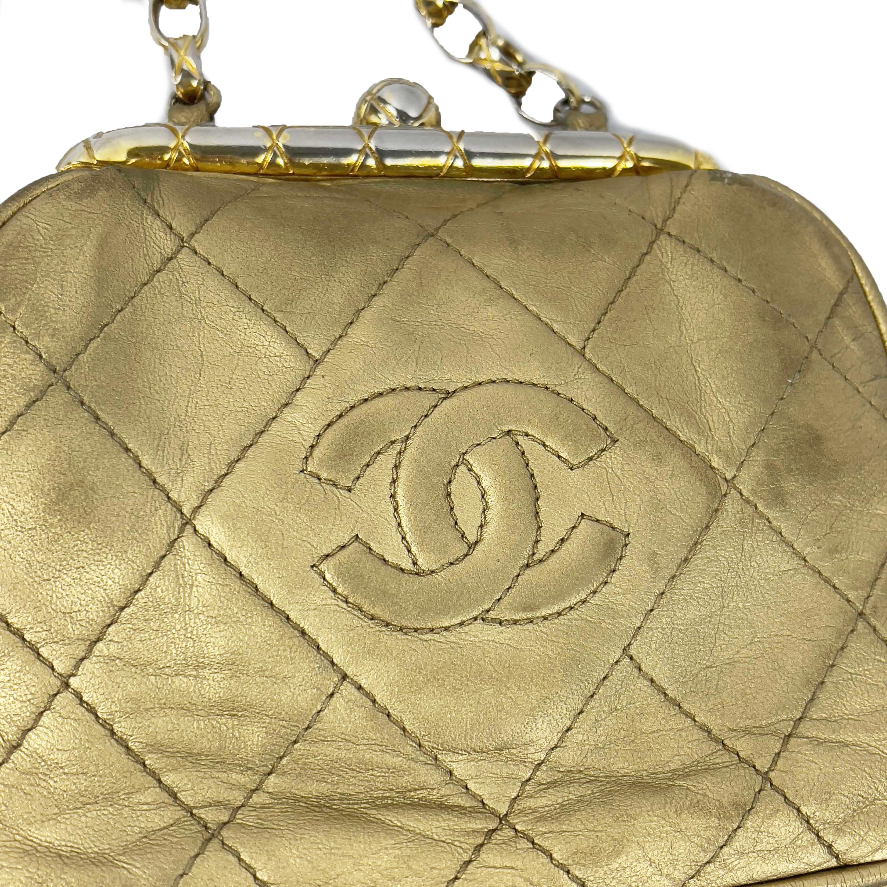 Chanel Clutch Vtg Mini Cc Diamond For Sale at 1stDibs | chanel vintage ...