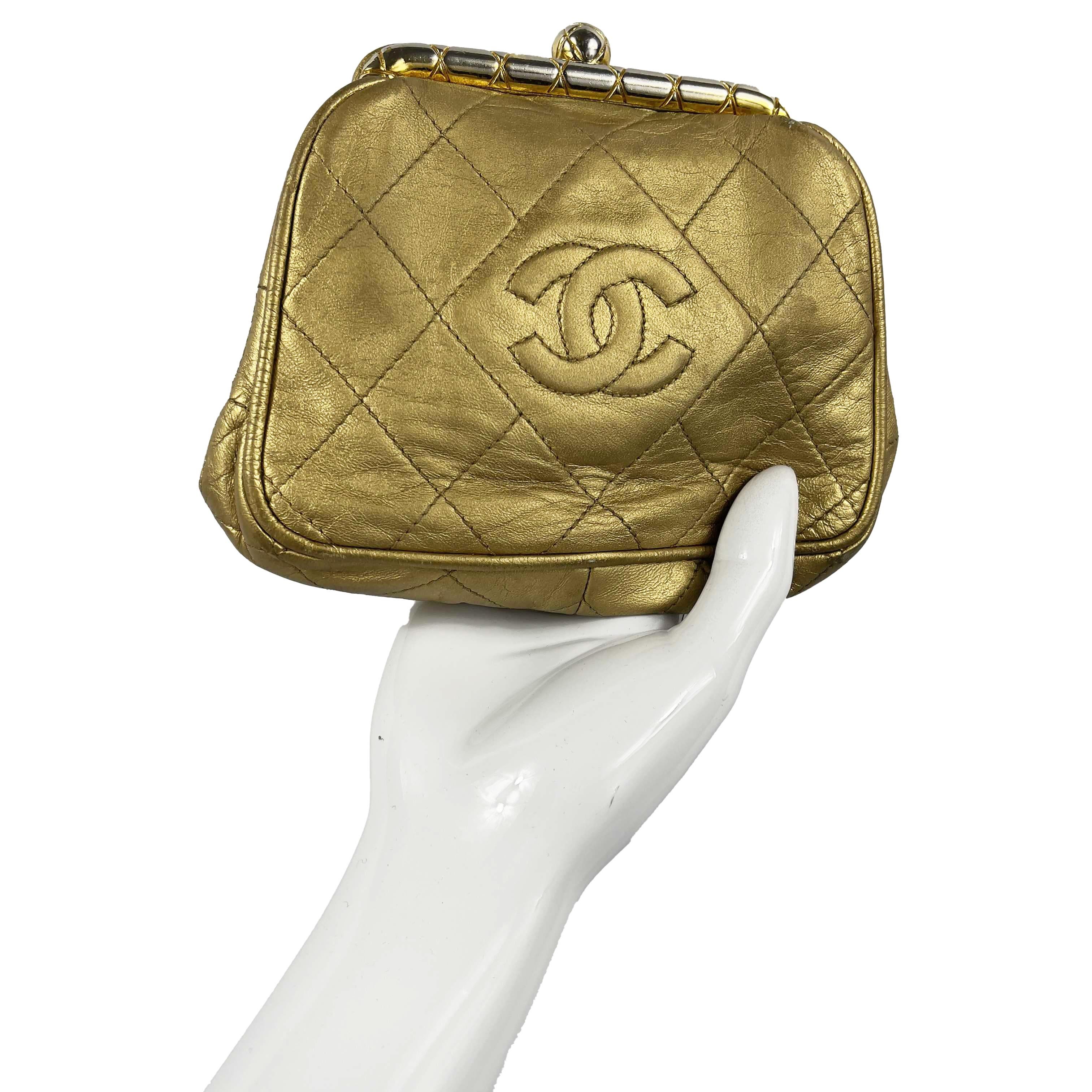 Chanel Clutch Vtg Mini Cc Diamond For Sale at 1stDibs | chanel vintage ...