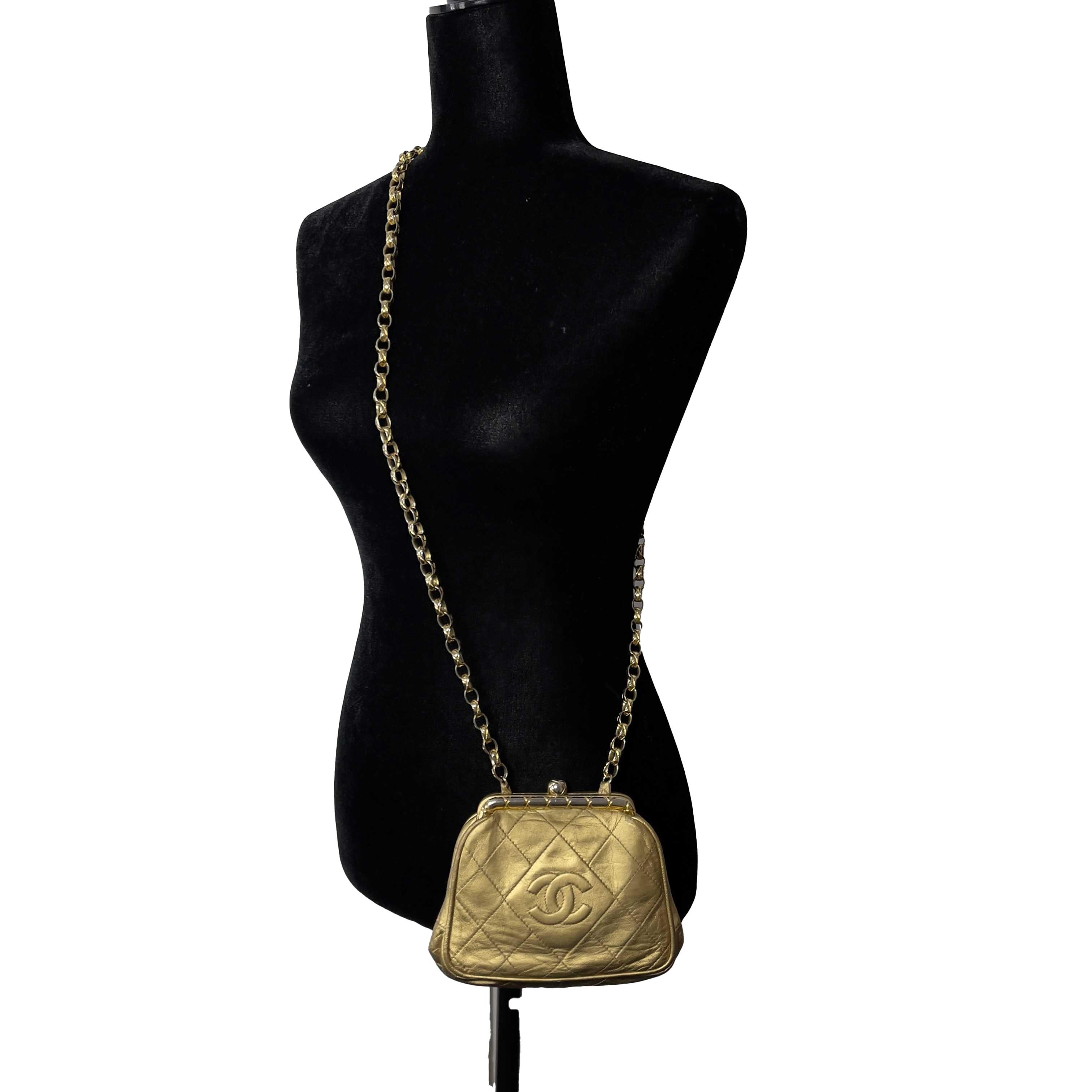 Chanel Clutch Vtg Mini Cc Diamond For Sale at 1stDibs | chanel vintage ...