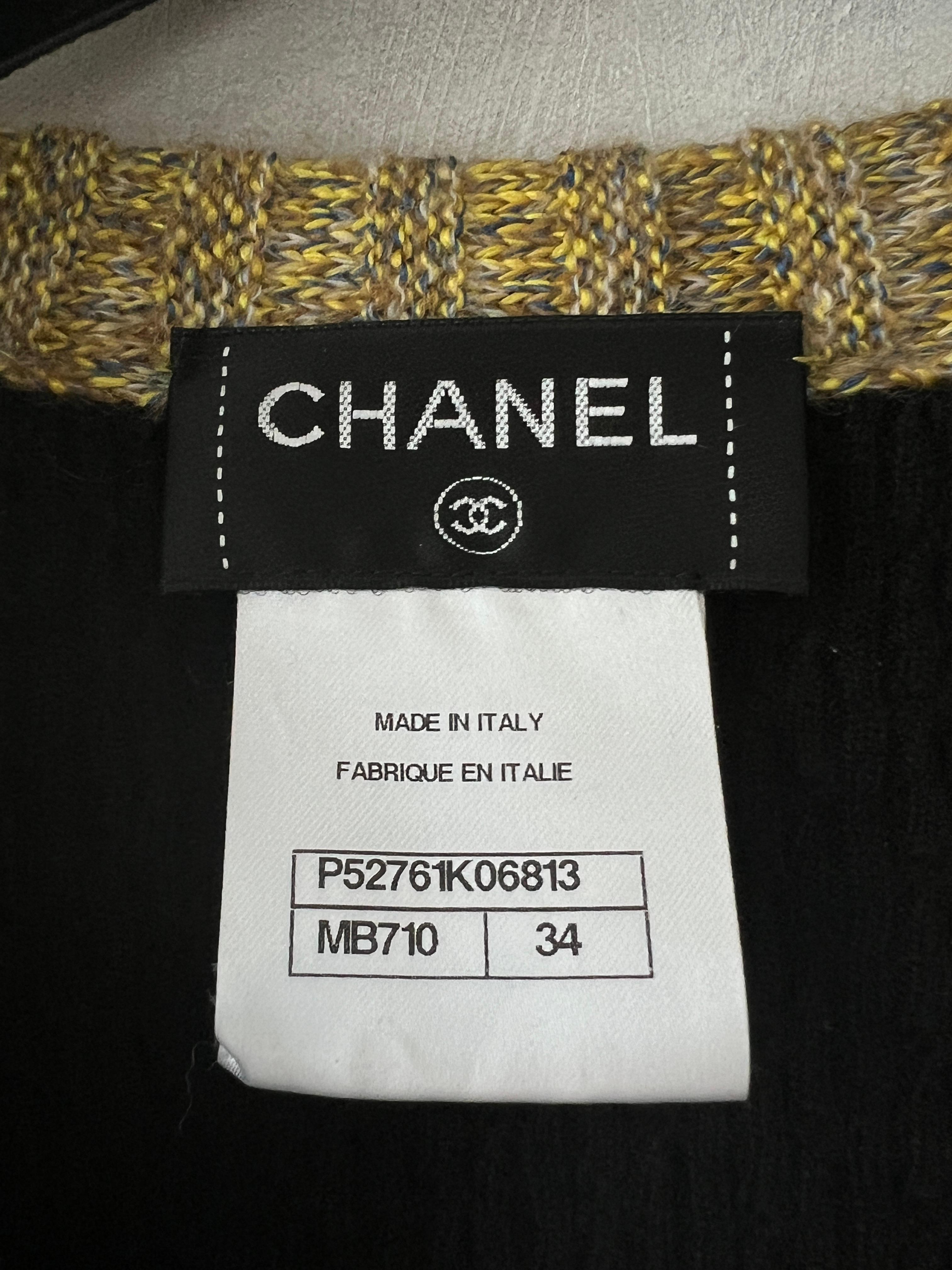 Chanel Coco Brasserie Quilted Jacket Dress For Sale at 1stDibs