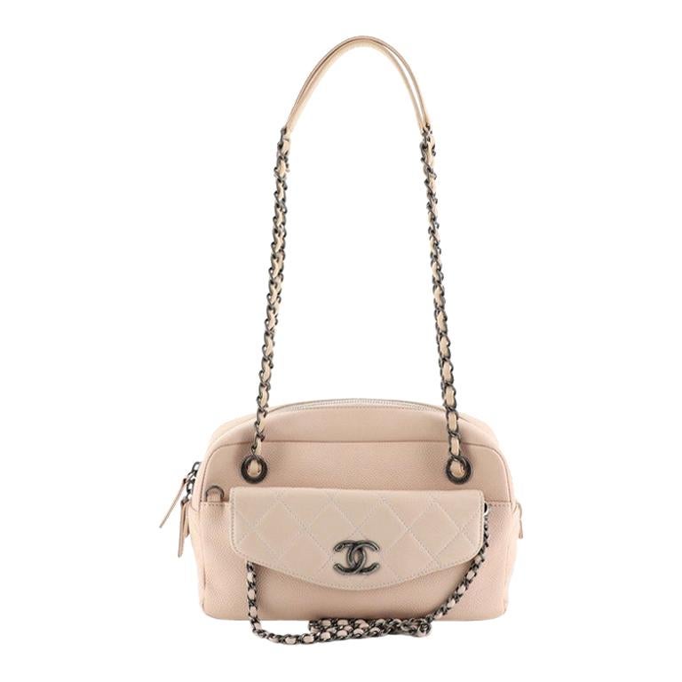 Chanel Coco Break Camera Case Caviar Medium at 1stDibs