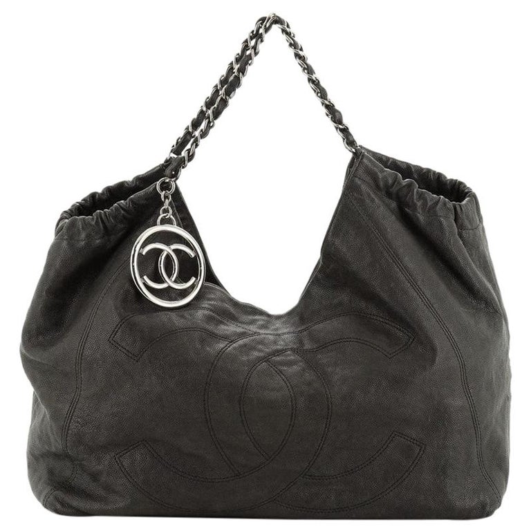 Chanel Coco Cabas Distressed Caviar Large at 1stDibs