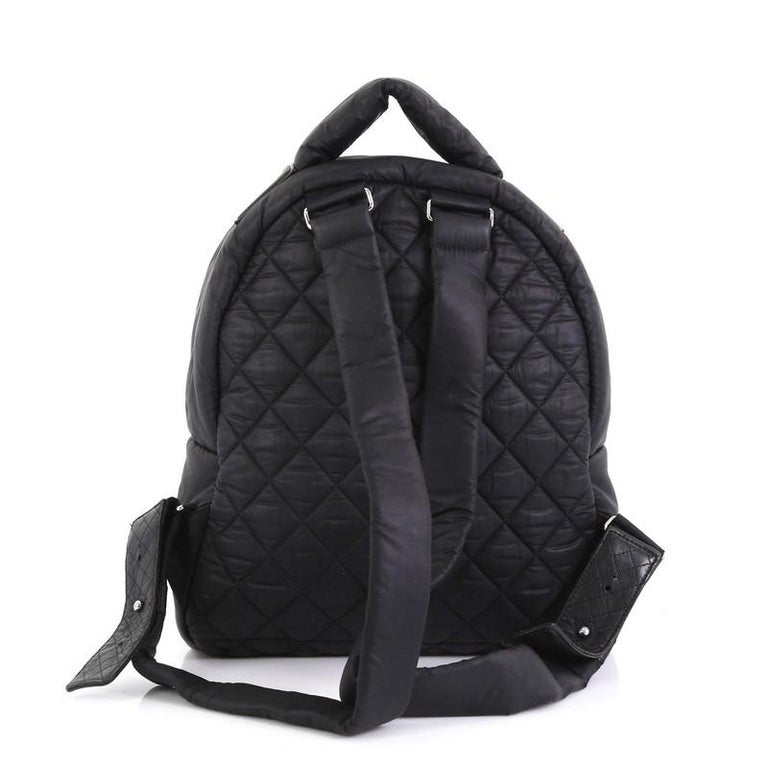 Chanel Coco Cocoon Backpack Quilted Nylon Large at 1stDibs