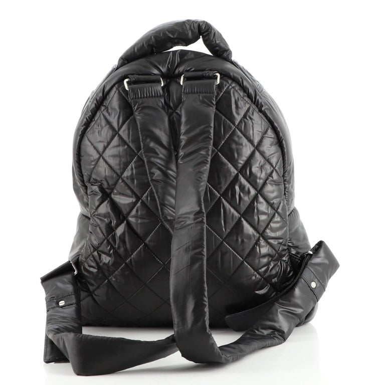 Chanel Coco Cocoon Backpack Quilted Nylon Large at 1stDibs