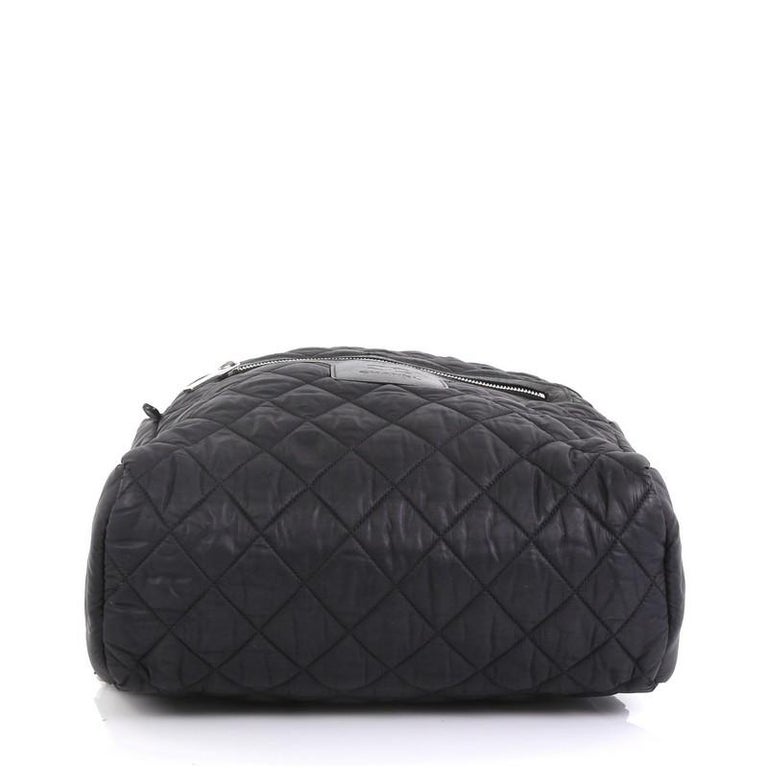 Chanel Coco Cocoon Backpack Quilted Nylon Large at 1stDibs