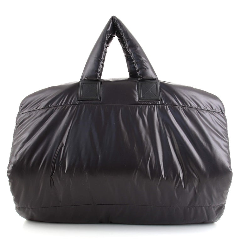 Chanel Coco Cocoon Garment Bag Quilted Nylon For Sale at 1stDibs
