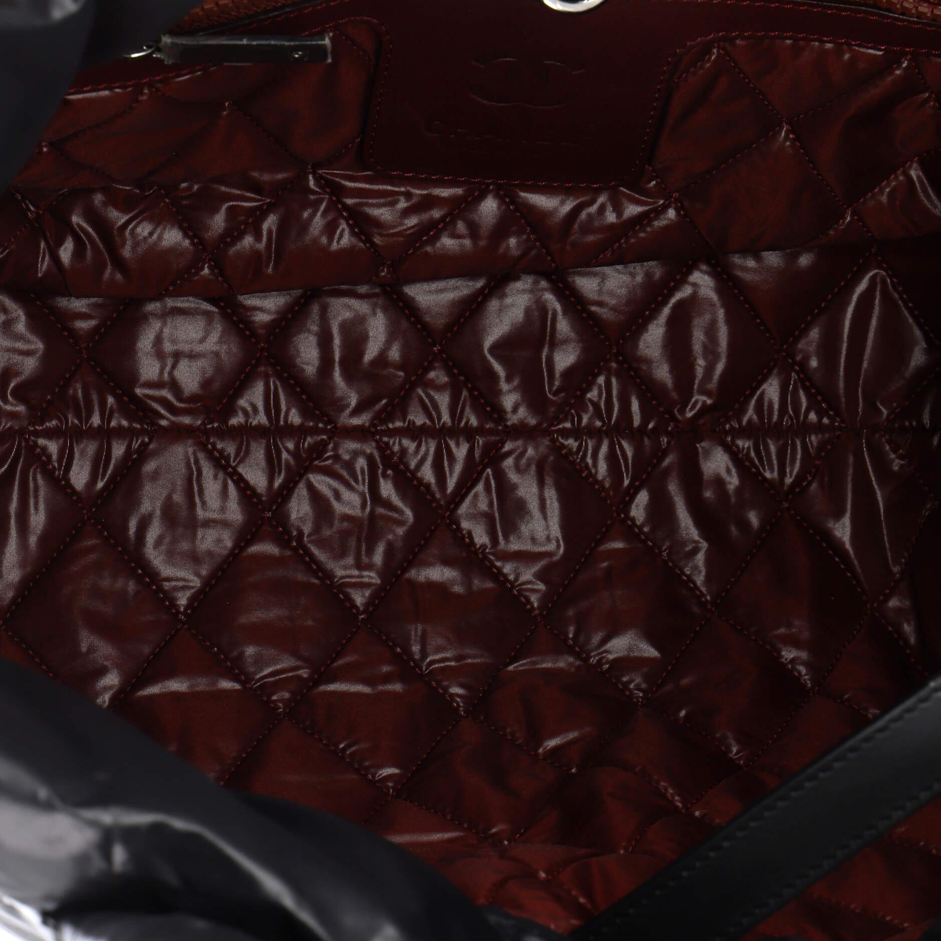 Chanel Coco Cocoon Reversible Tote Quilted Nylon Small at 1stDibs