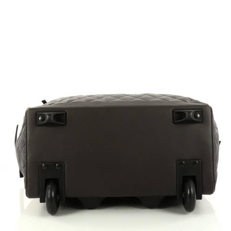 Chanel Coco Cocoon Rolling Trolley Quilted Nylon at 1stDibs | chanel ...