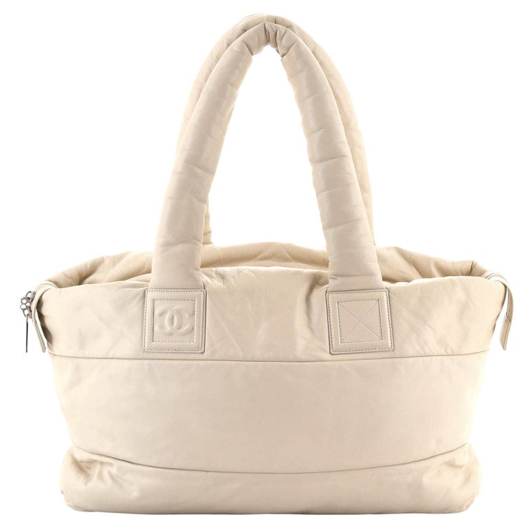 Chanel Coco Cocoon Zipped Tote Lambskin Large at 1stDibs