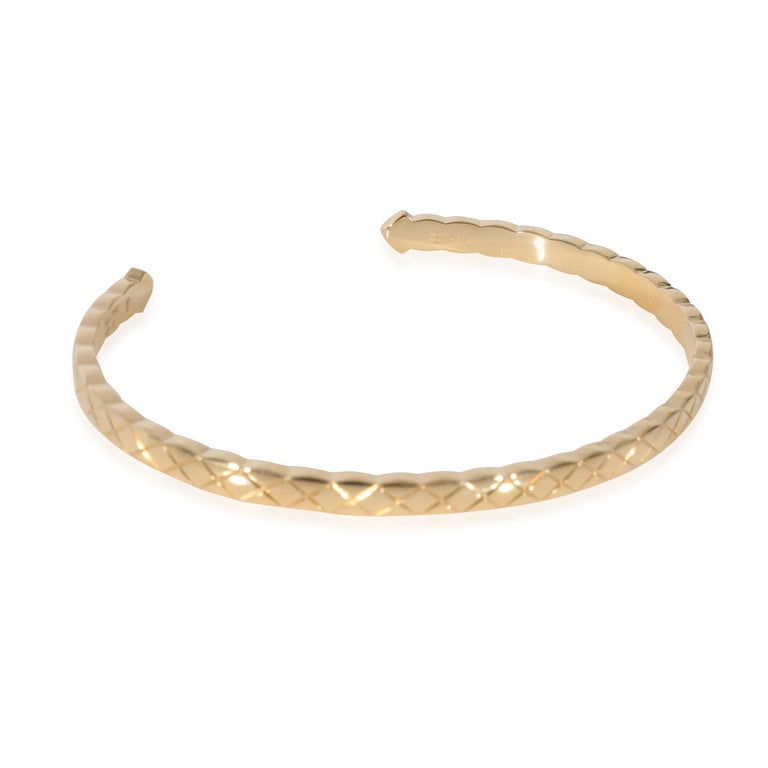 Chanel Coco Crush Bracelet in 18k Yellow Gold For Sale at 1stDibs