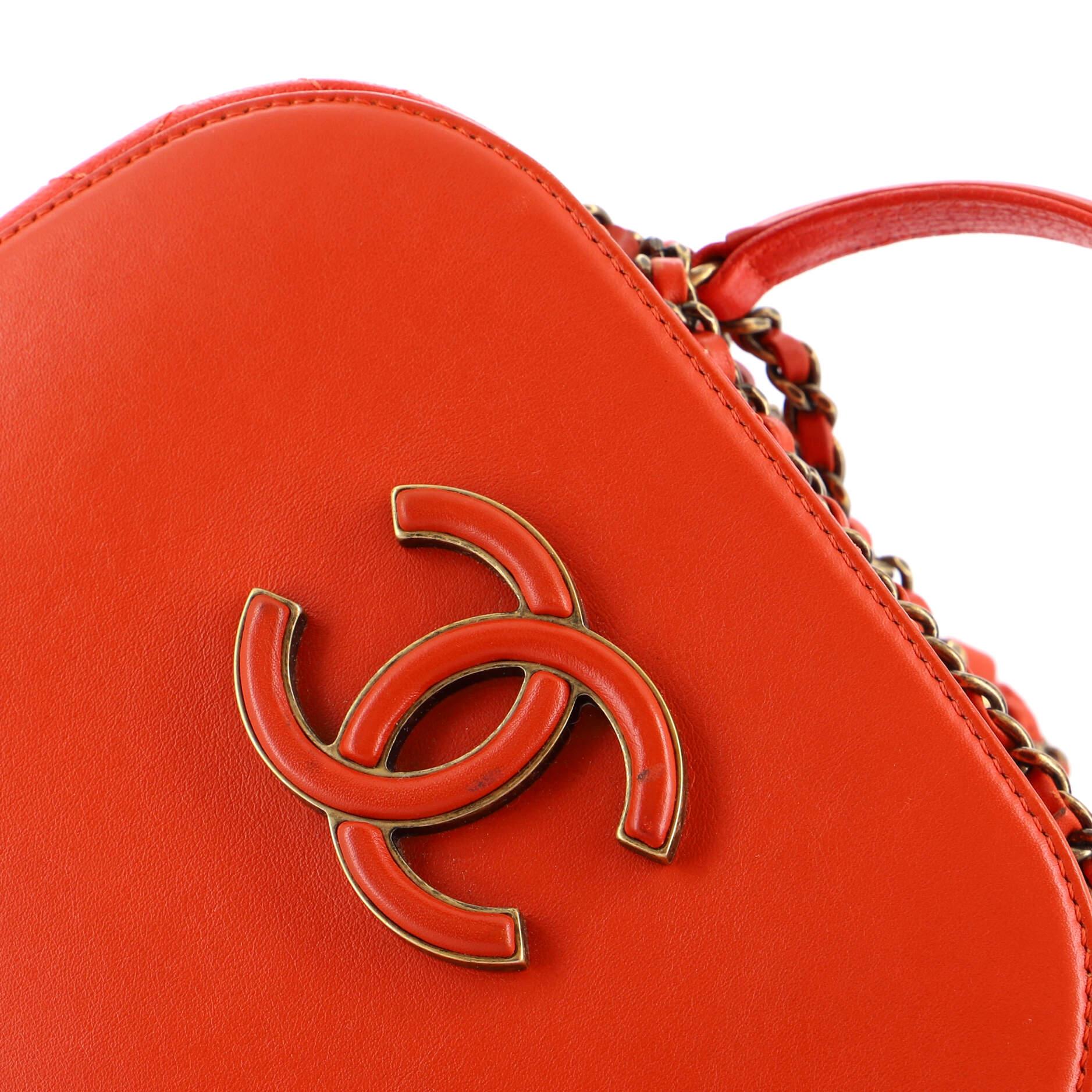 Chanel Coco Curve Vanity Case Calfskin and Quilted Goatskin Small For ...