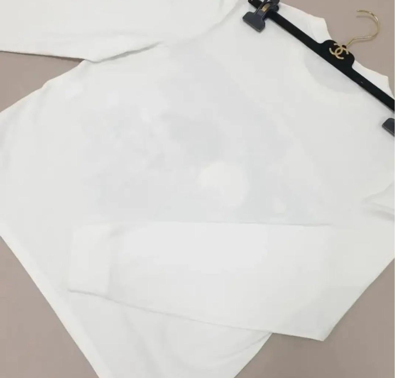 Chanel COCO Longsleeve Top For Sale at 1stDibs