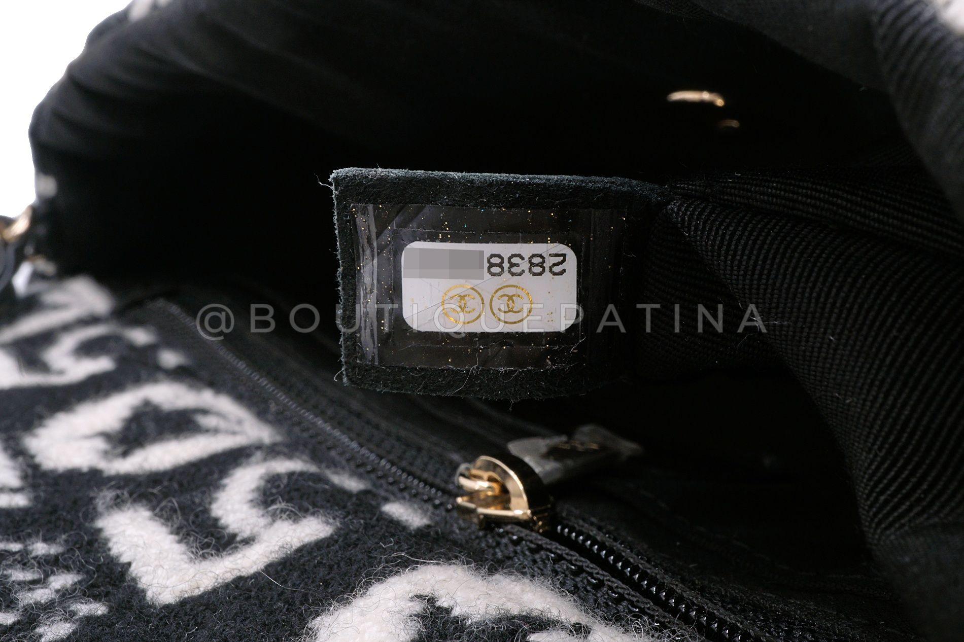 Chanel Coco Neige Rectangular Mini Flap Bag Cashmere Knit 68052 For ...