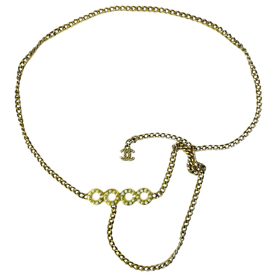 Iconic Chanel Fringe Chain Belt at 1stDibs | gold fringe belt, chain ...