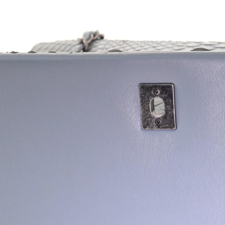Chanel Coco Top Handle Bag Python Medium at 1stDibs