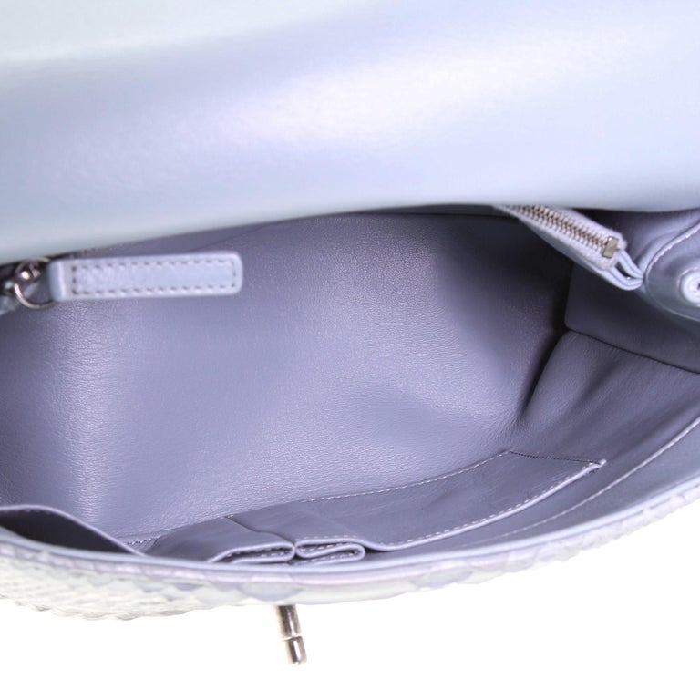 Chanel Coco Top Handle Bag Python Medium at 1stDibs