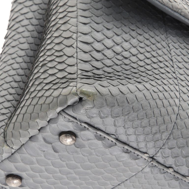 Chanel Coco Top Handle Bag Python Medium at 1stDibs | chanel python ...