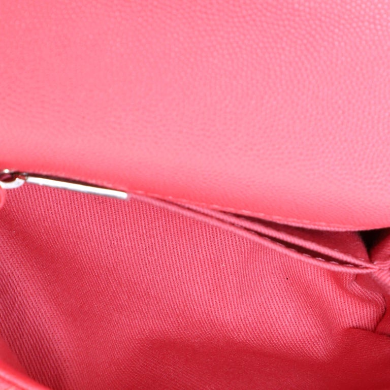 Chanel Coco Top Handle Bag Quilted Caviar Extra Mini at 1stDibs
