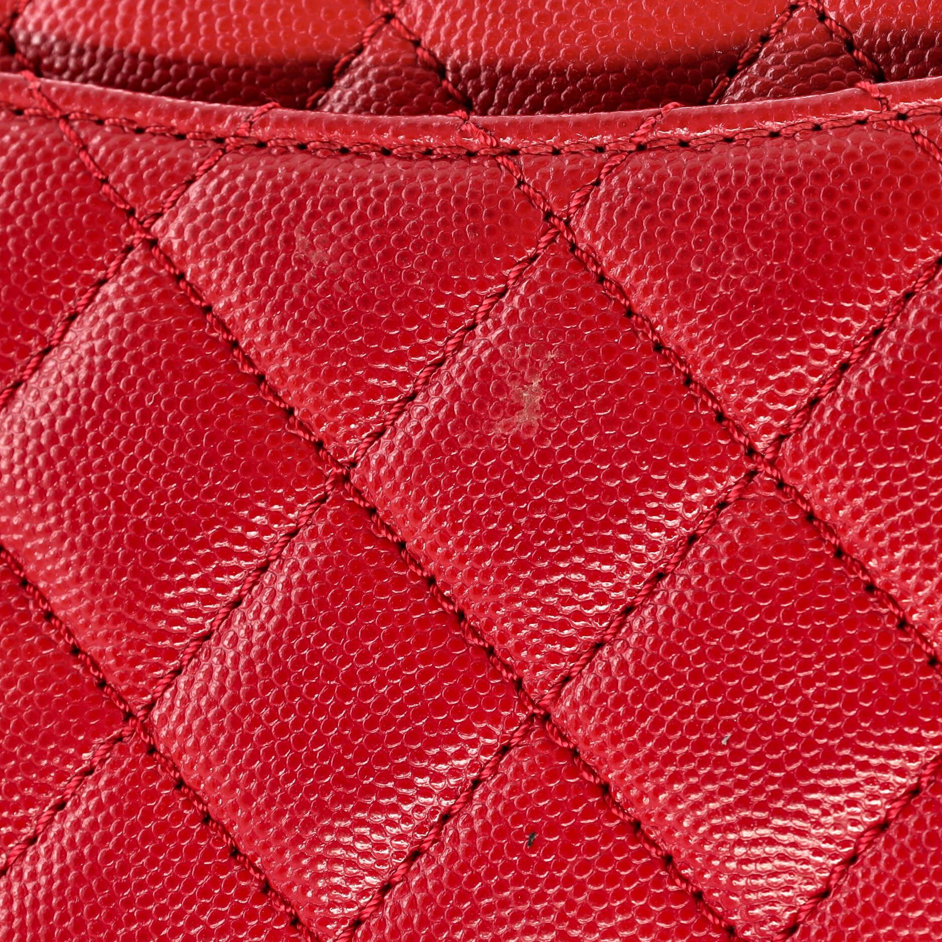 Chanel Coco Top Handle Bag Quilted Caviar Mini For Sale at 1stDibs