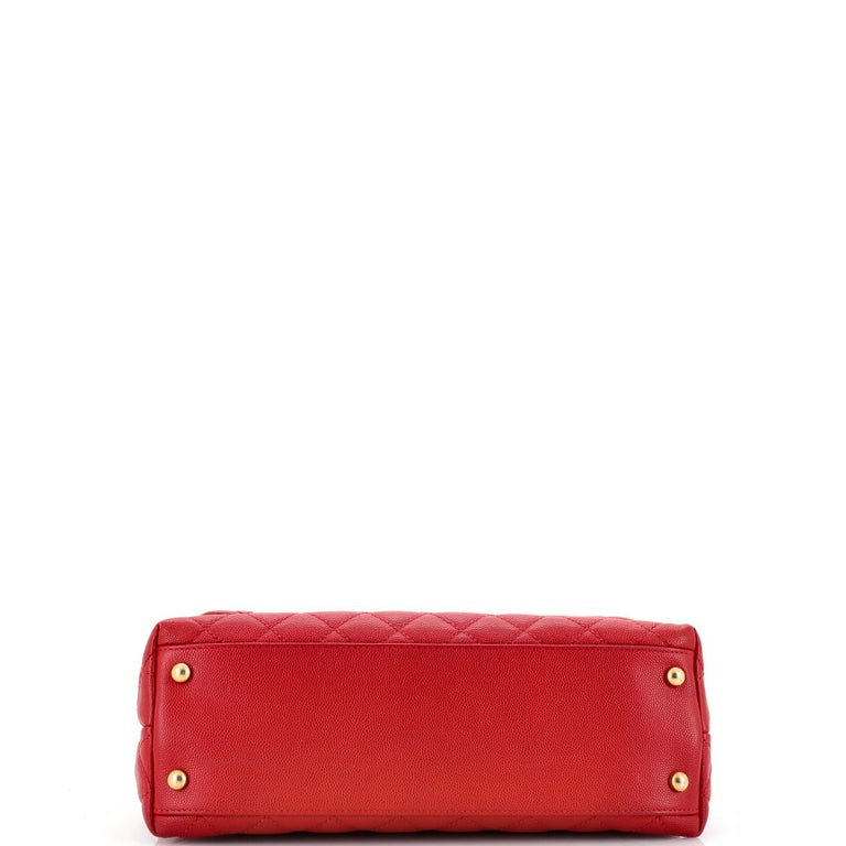 Chanel Coco Top Handle Bag Quilted Caviar Small For Sale at 1stDibs Chanel Coco Top Handle Bag Quilted Caviar Small For Sale at 1stDibs