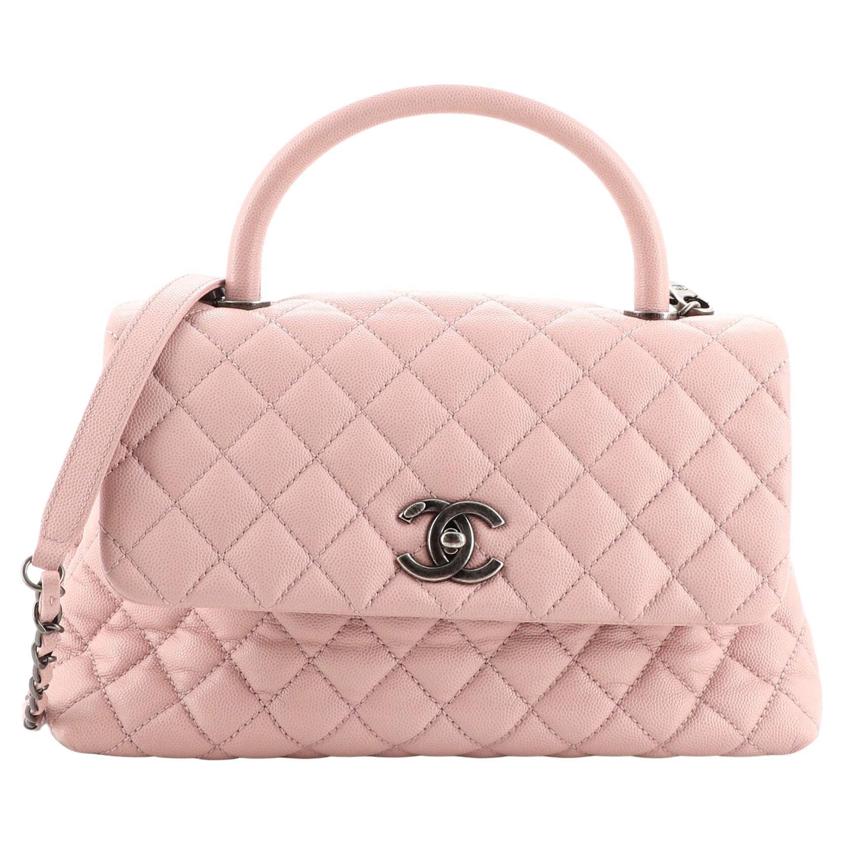 Chanel Trendy Spirit Top Handle Bag Quilted Lambskin Medium at 1stDibs