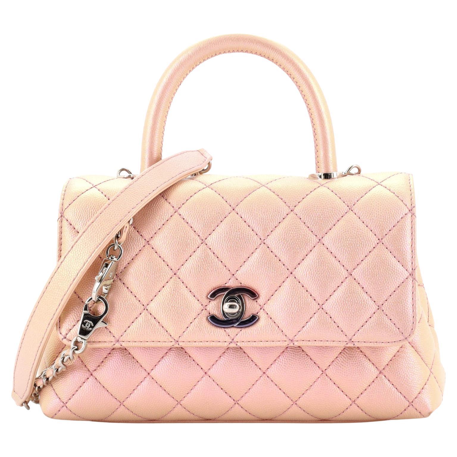 Chanel Coco Handle Mini - 17 For Sale on 1stDibs