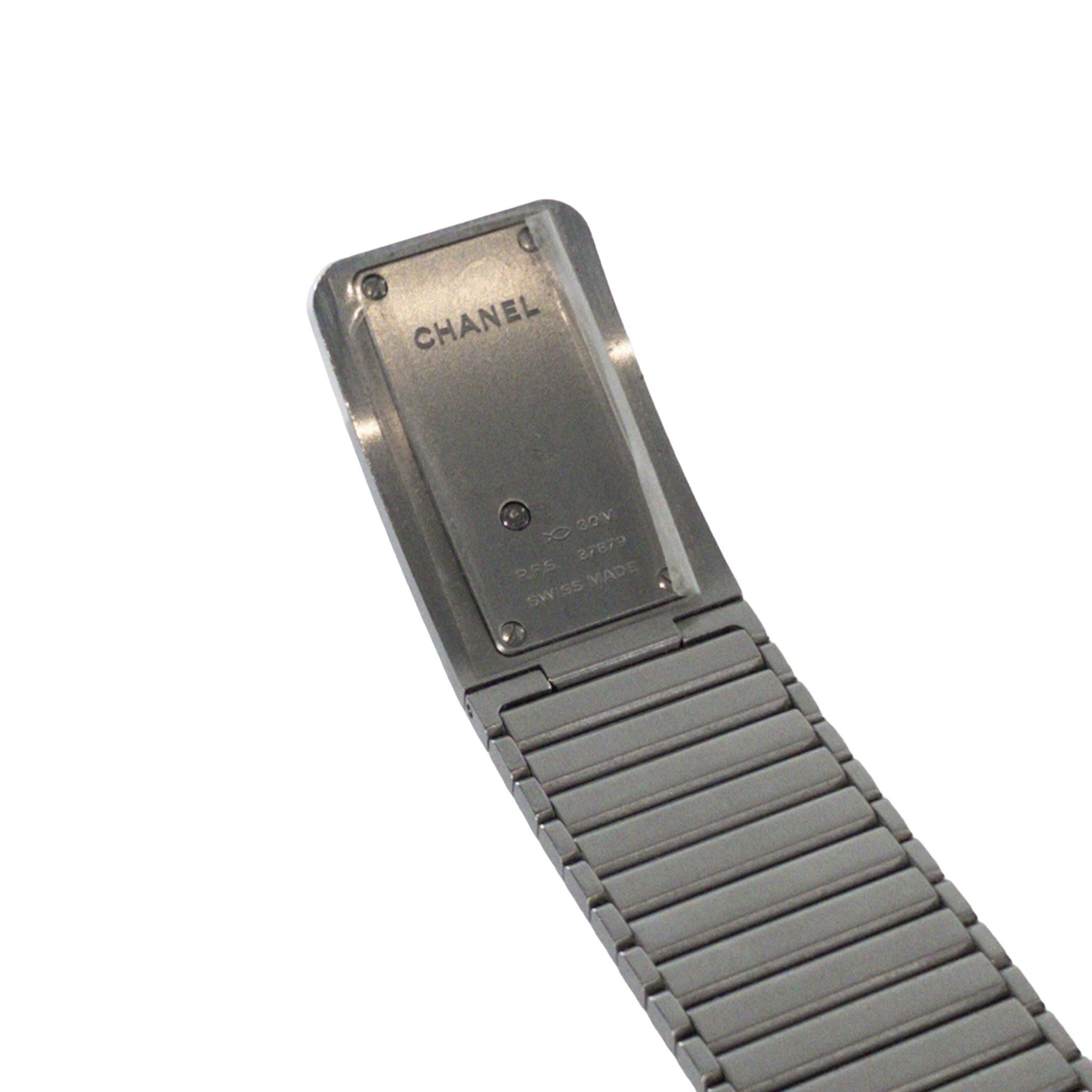 Chanel Code Coco Watch Steel with Diamonds For Sale at 1stDibs