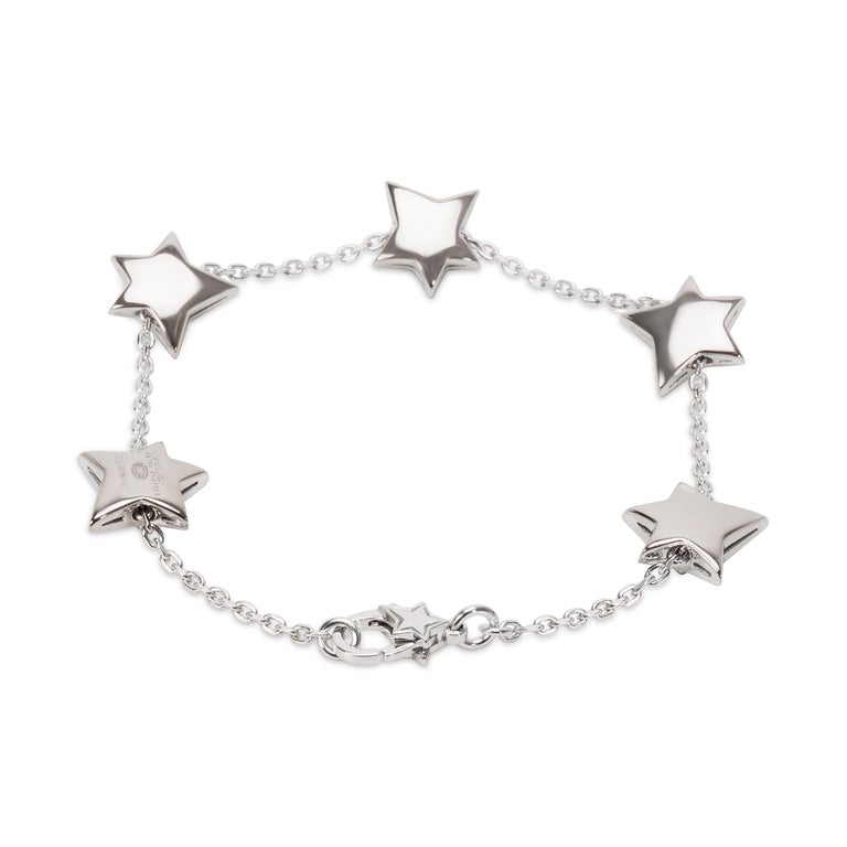 Chanel Comete Five-Star Diamond Bracelet in 18 Karat White Gold 1.04 ...
