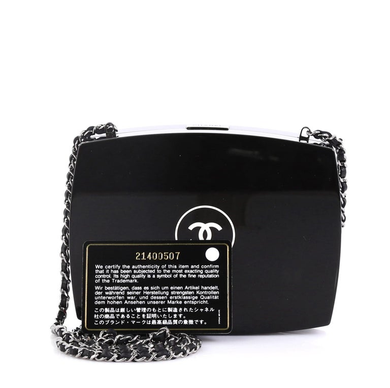 Chanel Compact Powder Minaudiere Plexiglass at 1stDibs | chanel powder