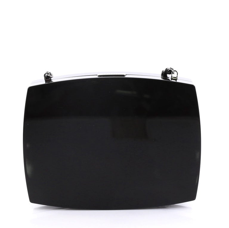 Chanel Compact Powder Minaudiere Plexiglass at 1stDibs | chanel powder
