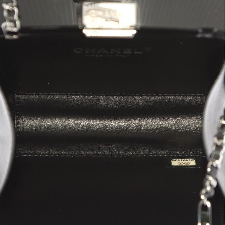 Chanel Compact Powder Minaudiere Plexiglass at 1stDibs