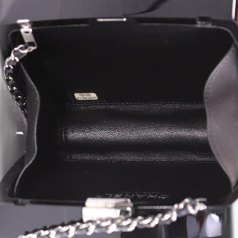 Chanel Compact Powder Minaudiere Plexiglass at 1stDibs | chanel compact bag