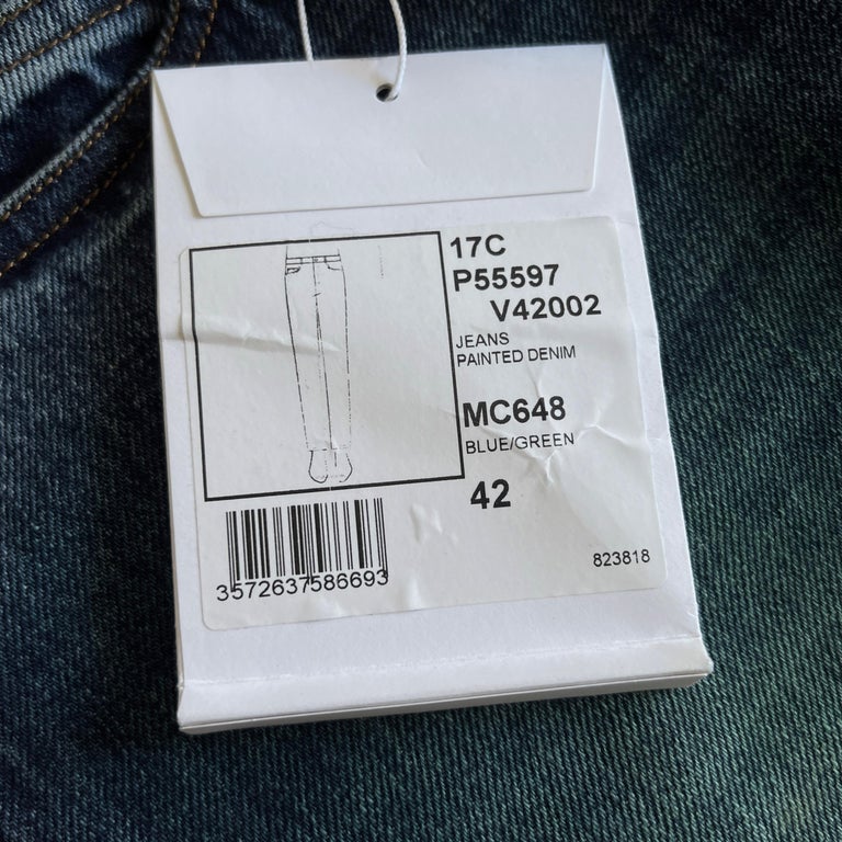 Chanel Cuba Collection Washed Jeans For Sale at 1stDibs