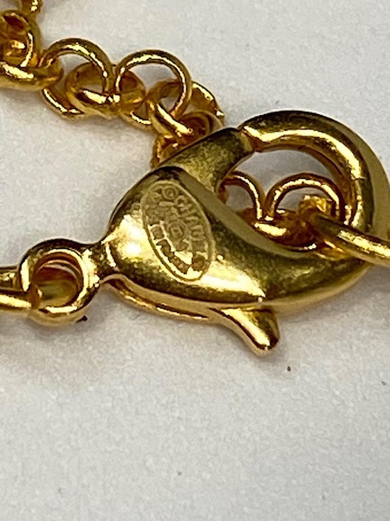 Chanel Cut Out Disk Pendant Necklace, 2019 Cruise Collection at 1stDibs