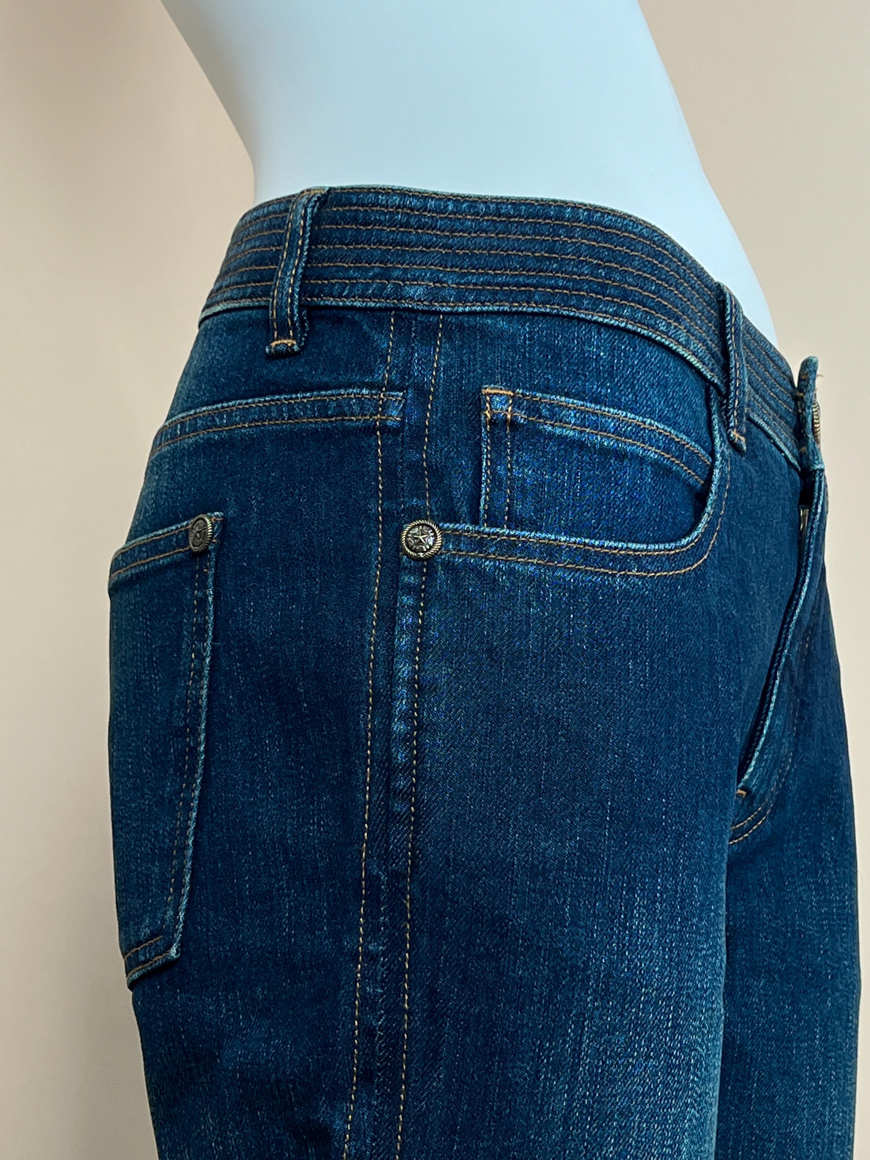 Chanel Dallas Collection Runway Jeans For Sale at 1stDibs