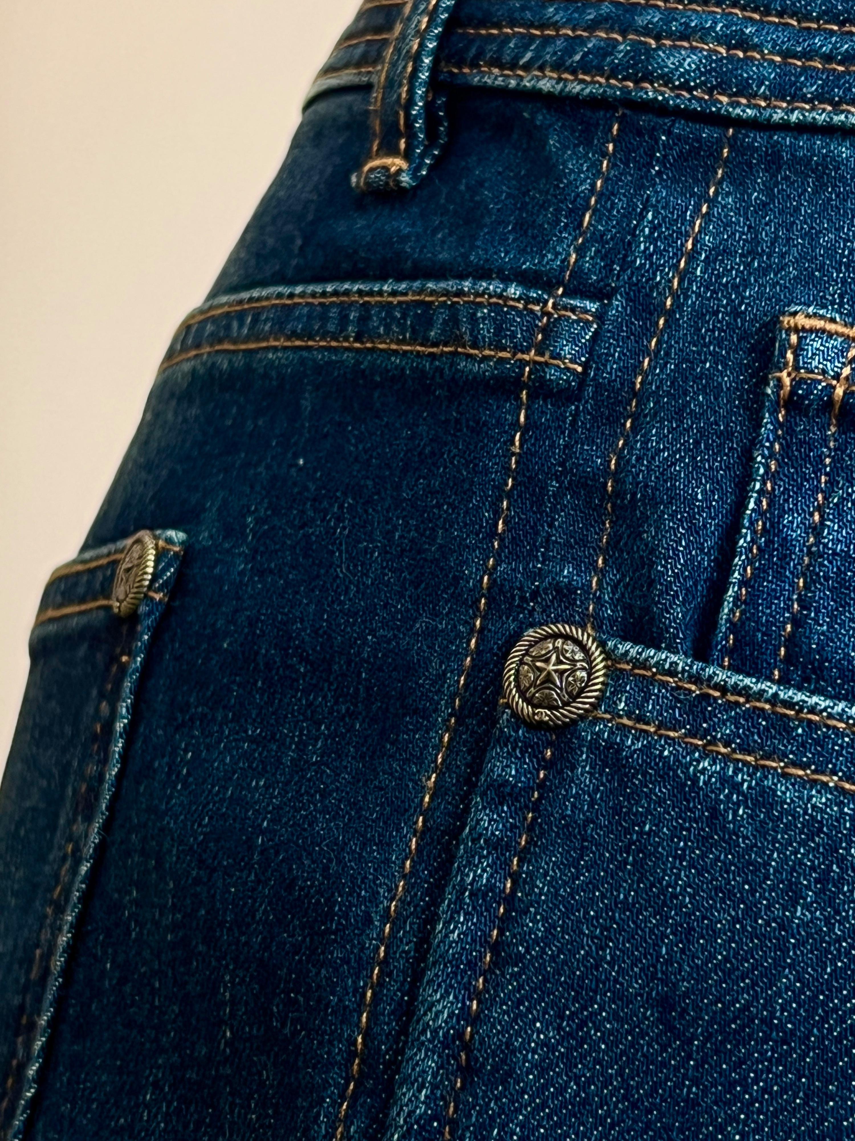 Chanel Dallas Collection Runway Jeans For Sale at 1stDibs