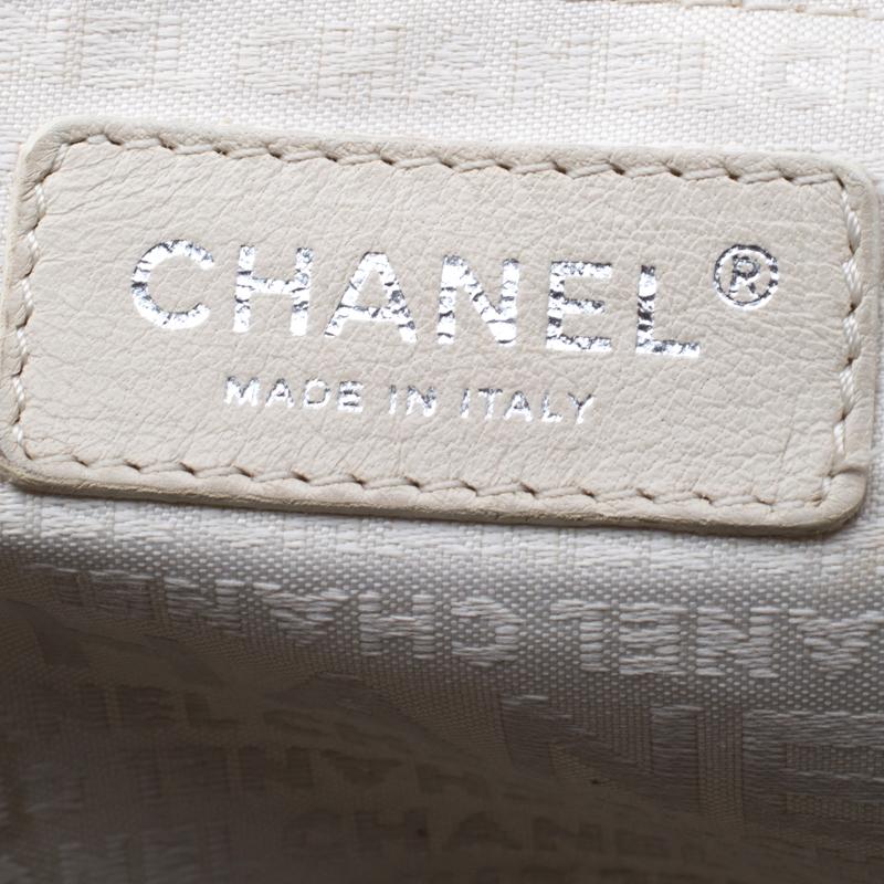 Chanel Dark Blue/Black Cruise Rope Canvas and Leather Cabas Tote For ...