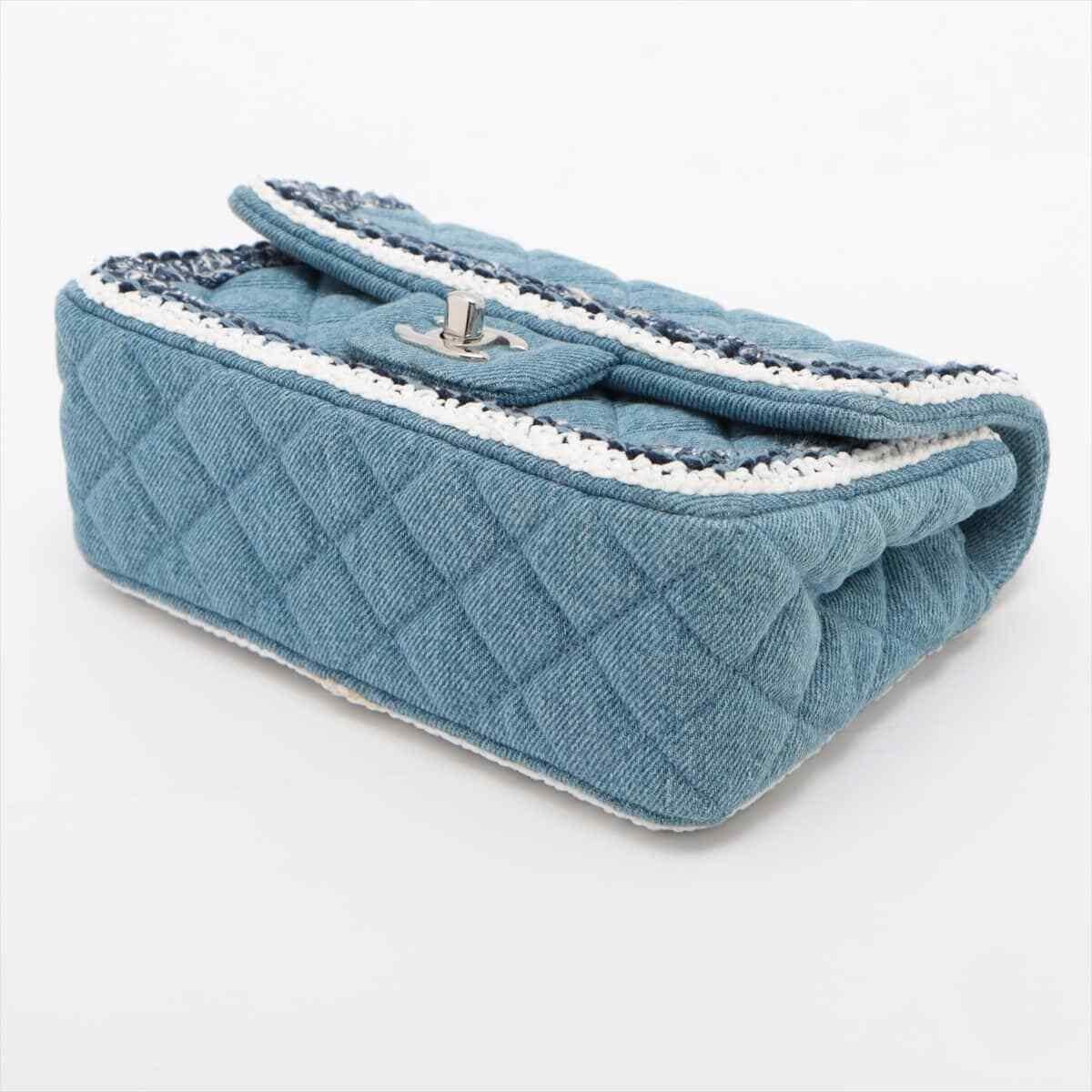 Ultra Rare Pristine New in Box Chanel 2018 Iconic Denim Classic Flap ...