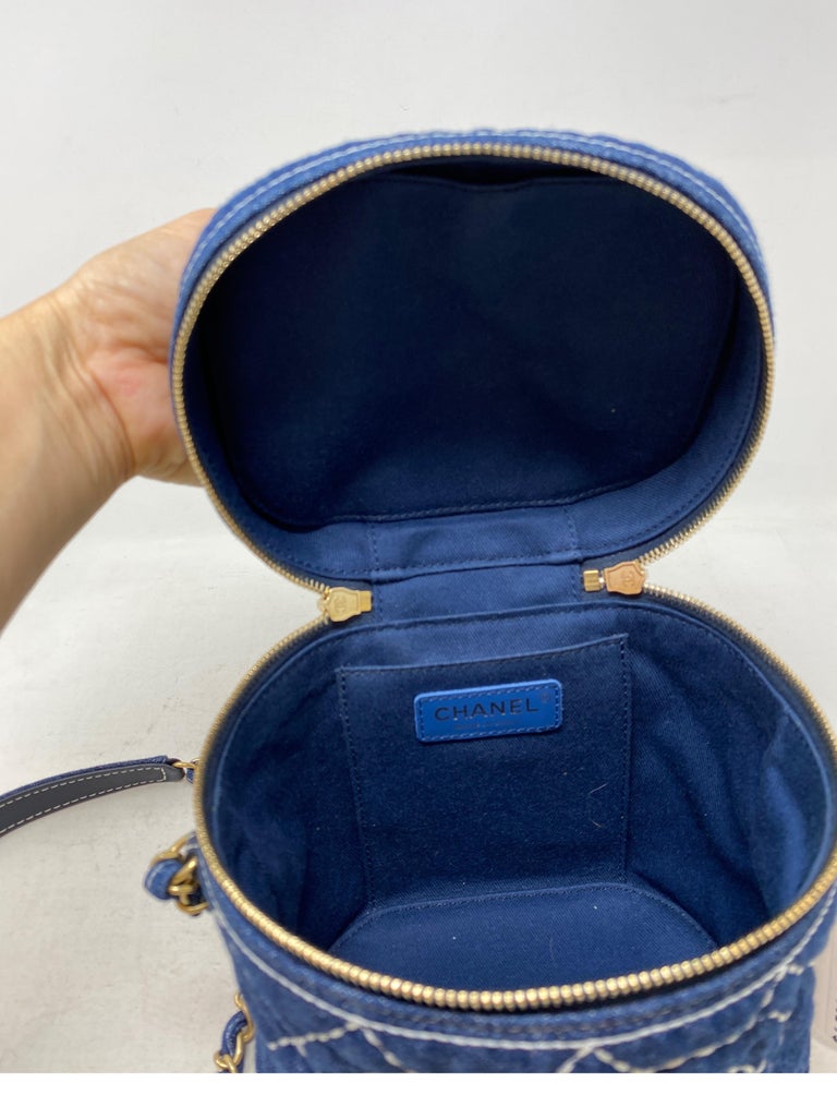 Chanel Denim Vanity Bag at 1stDibs