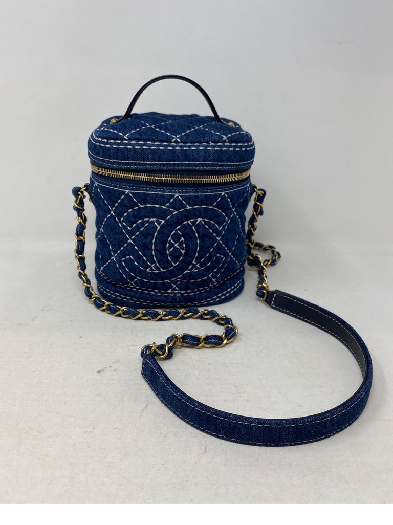 Chanel Denim Vanity Bag at 1stDibs