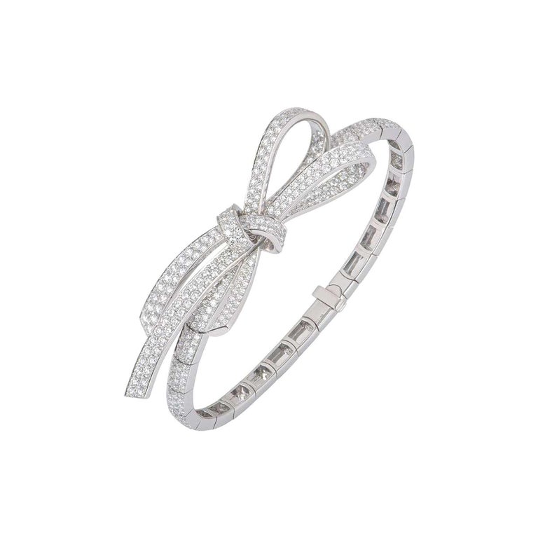 Chanel Diamond Ruban Bracelet 5.59 Carat at 1stDibs | chanel diamond ...