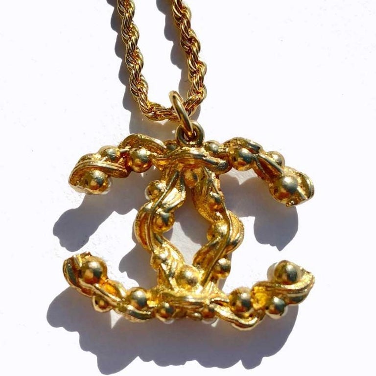 Chanel Double C Necklace at 1stDibs | double cc necklace, double c ...