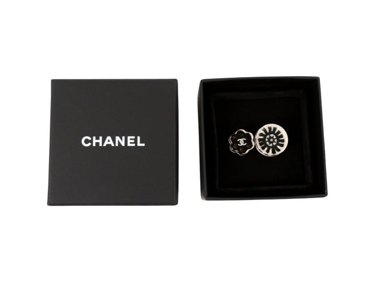 CHANEL DOUBLE PERSPEX CC Ring For Sale at 1stDibs