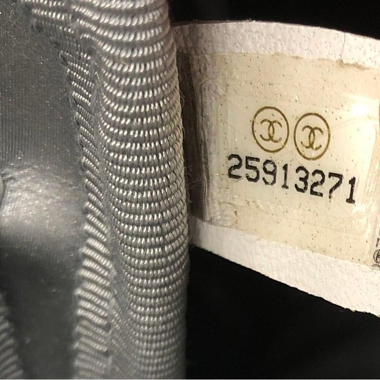 Chanel Doudoune Backpack Embossed Nylon Medium at 1stDibs | chanel ...