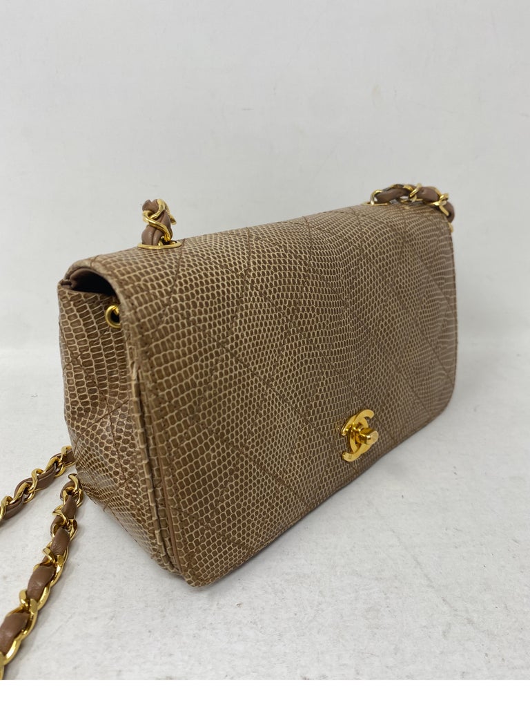 Chanel Exotic Snakeskin Mini Bag For Sale at 1stDibs