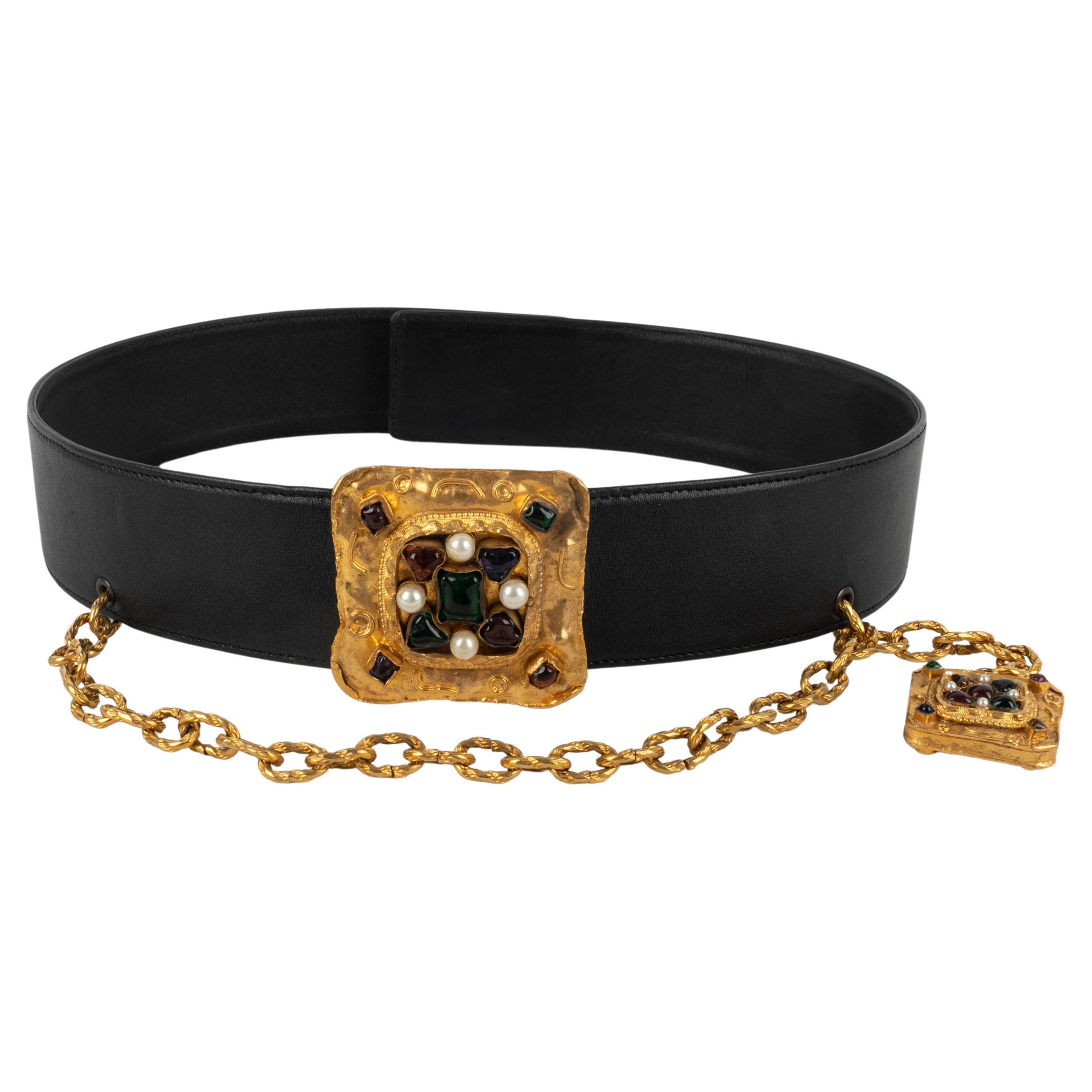 Chanel fashion show belt For Sale at 1stDibs