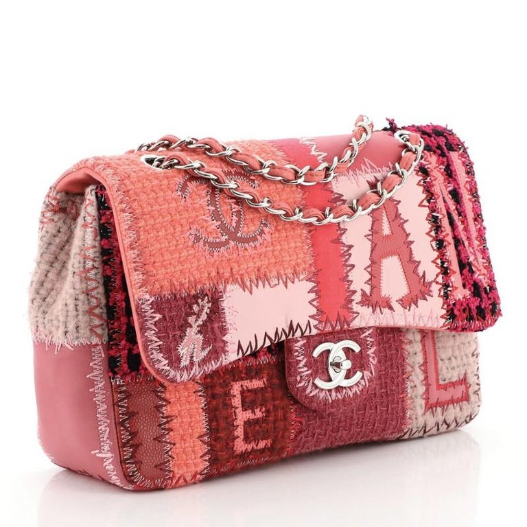 Chanel Flap Bag Multicolor Patchwork Jumbo at 1stDibs | chanel ...