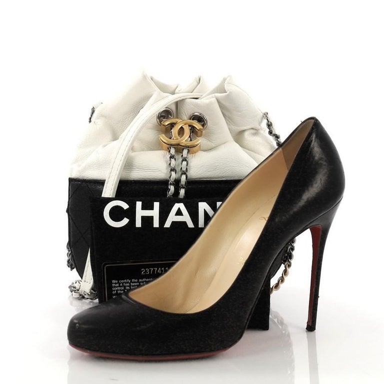 Chanel Gabrielle Drawstring Bag Quilted Calfskin Small at 1stDibs